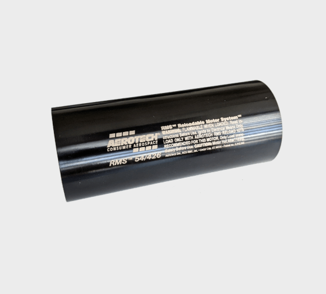 AeroTech RMS-54 54mm 426 N-Sec Aluminum Motor Case - 5442C – AeroTech ...