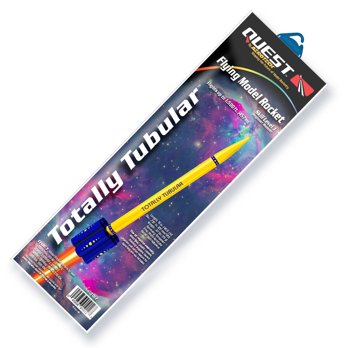 Quest Totally Tubular Model Rocket Kit - Q1012 – AeroTech/Quest ...