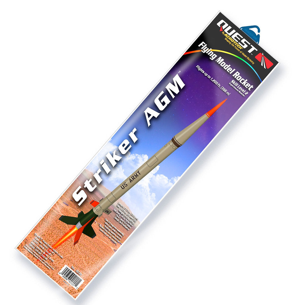 Quest Striker AGM™ Model Rocket Kit - Q2020 – AeroTech/Quest Division ...